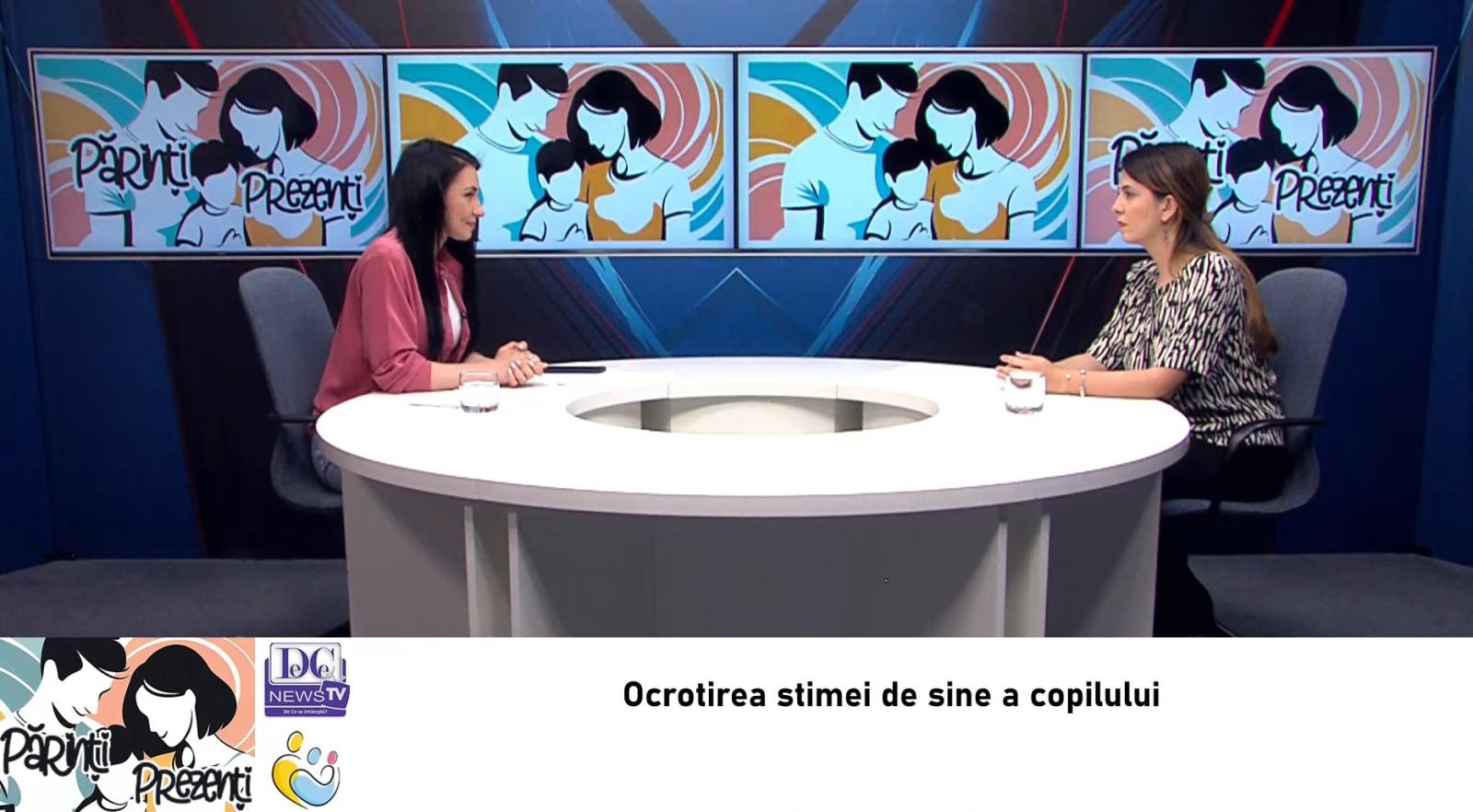 Alexandra Stoica, la Părinți Prezenți! Stima de sine a copilului ...