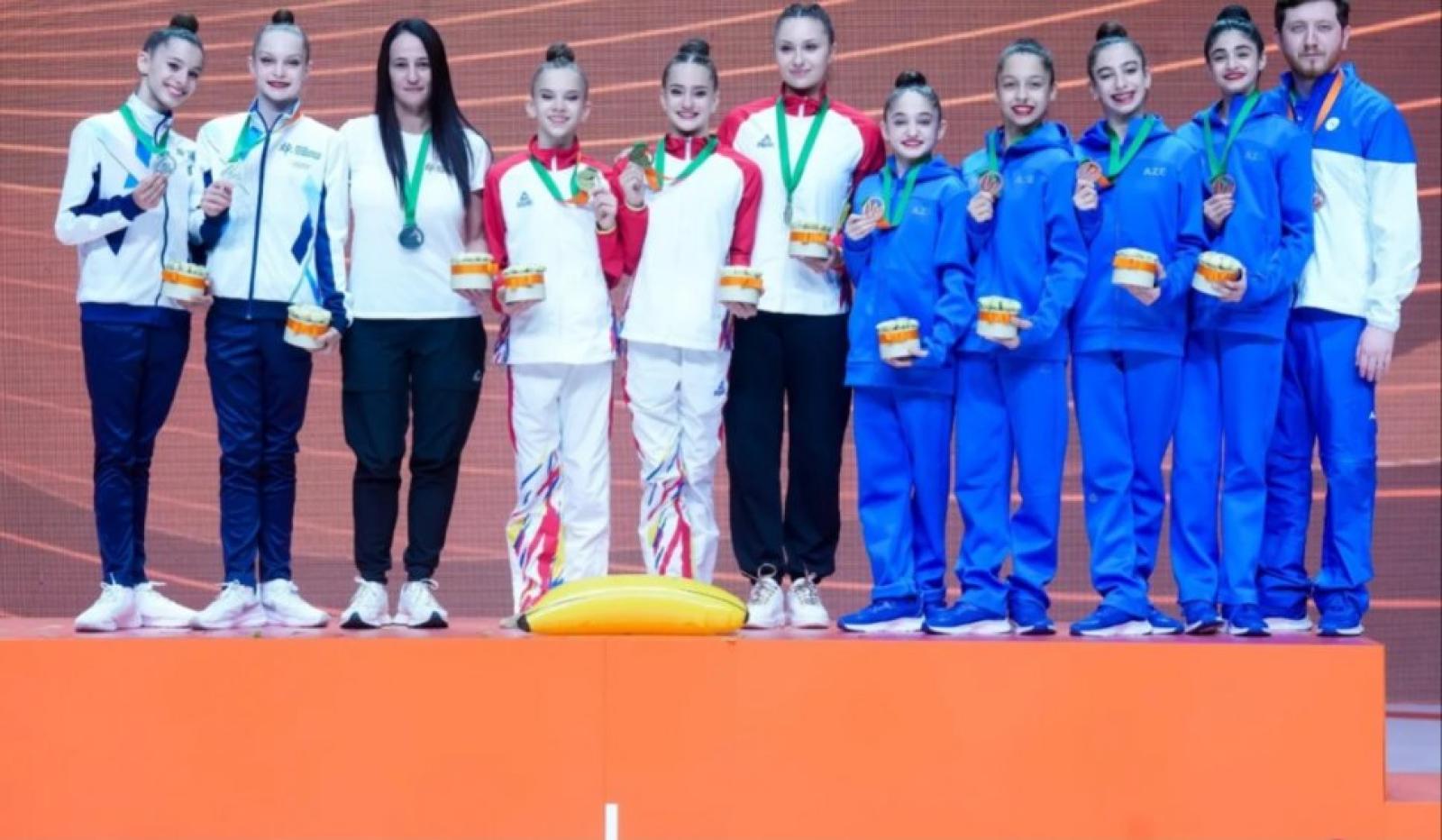 România, campioană europeană de junioare la gimnastică ritmică ...