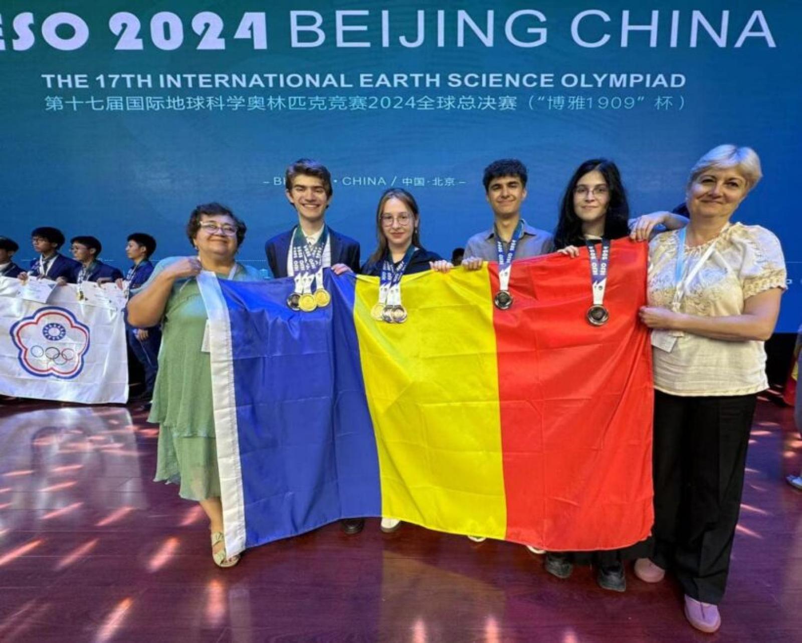 Medalie de aur, o medalie de argint și două de bronz, la Olimpiada ...